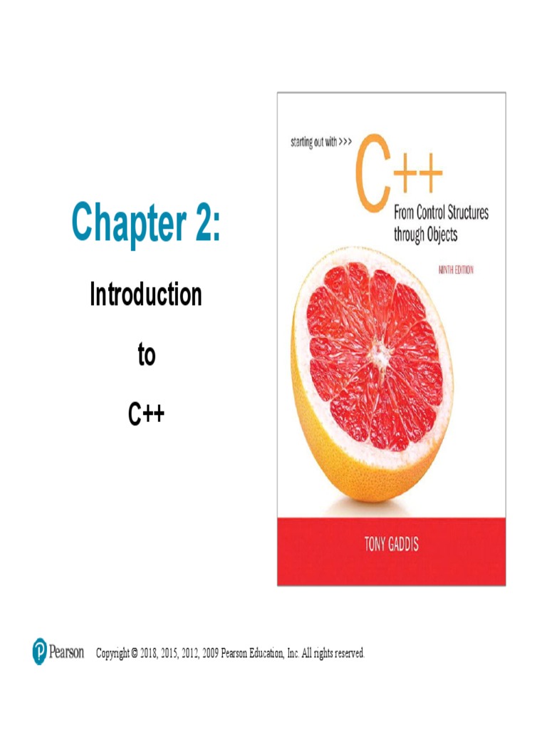 Sow C Cso Chapter 02 9e Introduction To C Pdf Boolean Data Type Integer 