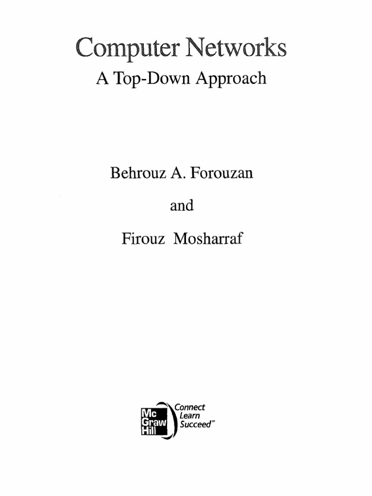 Computer Networks A Top Down Approach by Behrouz A Faraouzan | PDF ...