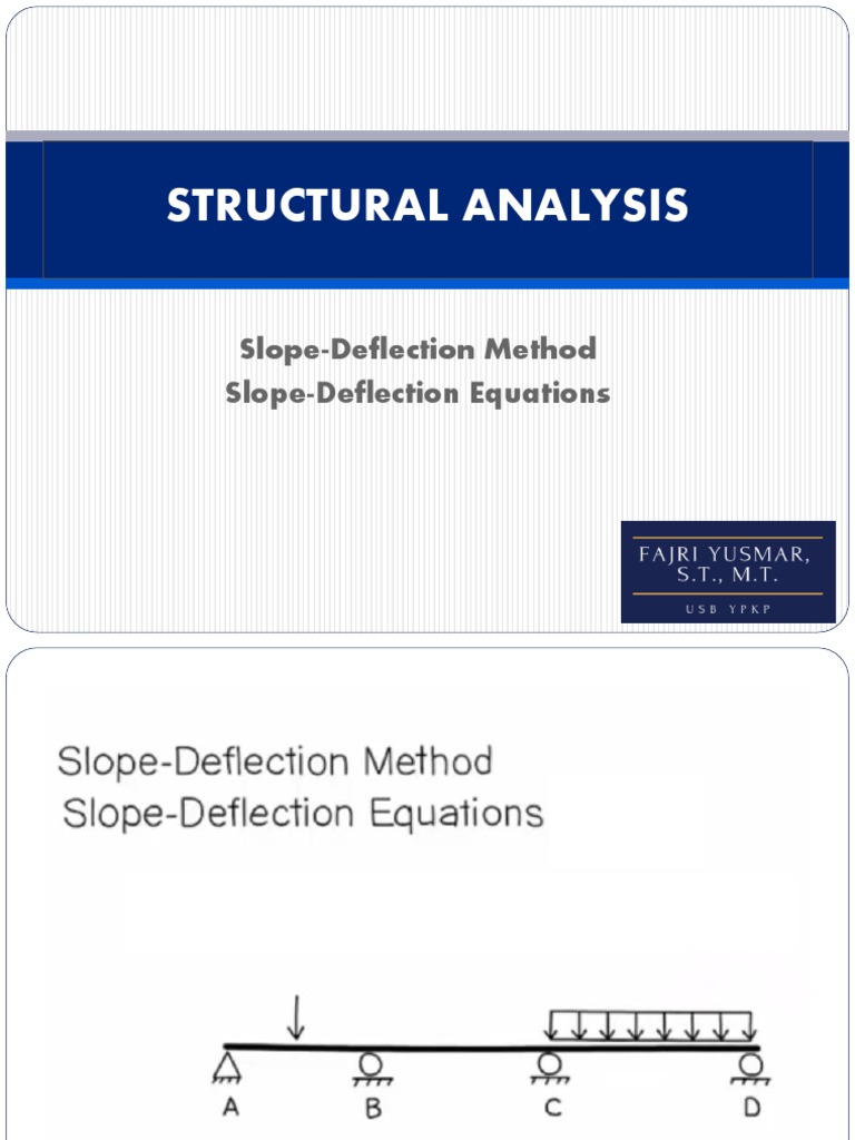 Slope Deflection | PDF
