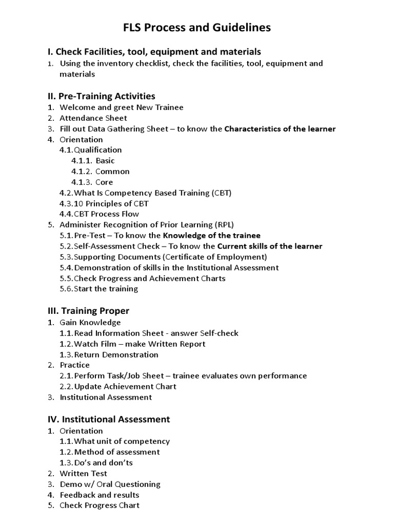 FLS and CCA Guidelines | PDF | Educational Assessment | Educational ...