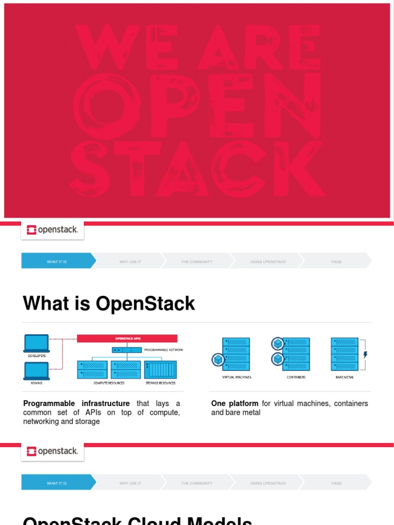 Openstack | PDF | Open Stack | Cloud Computing