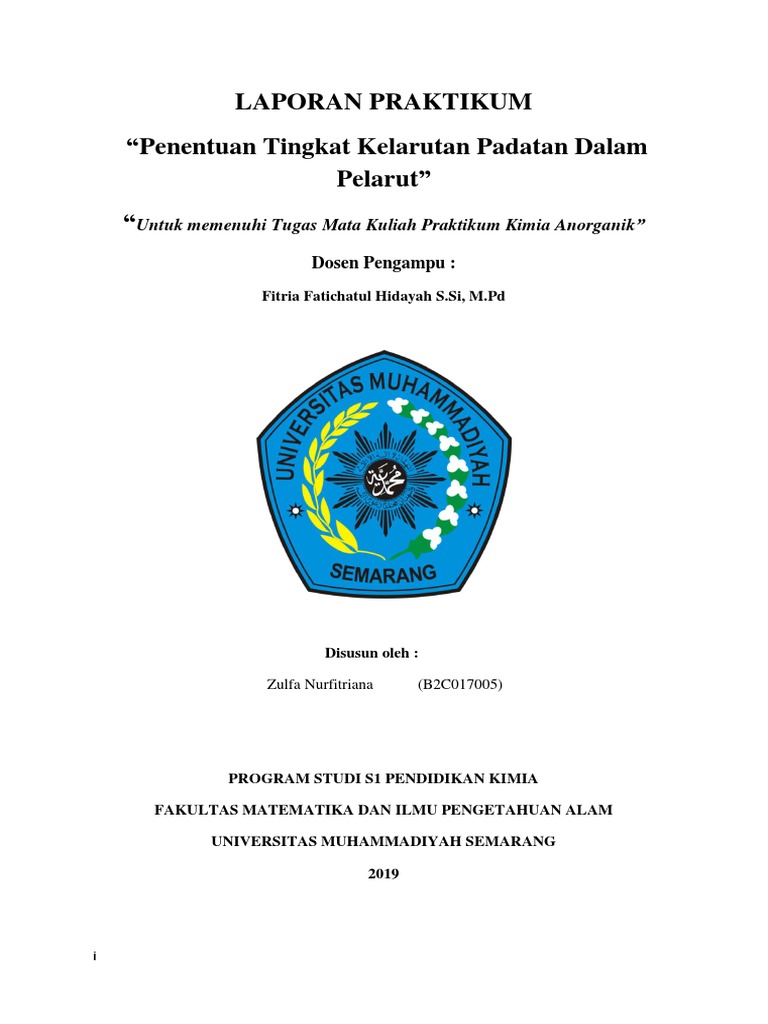 KELARUTAN PADATAN | PDF
