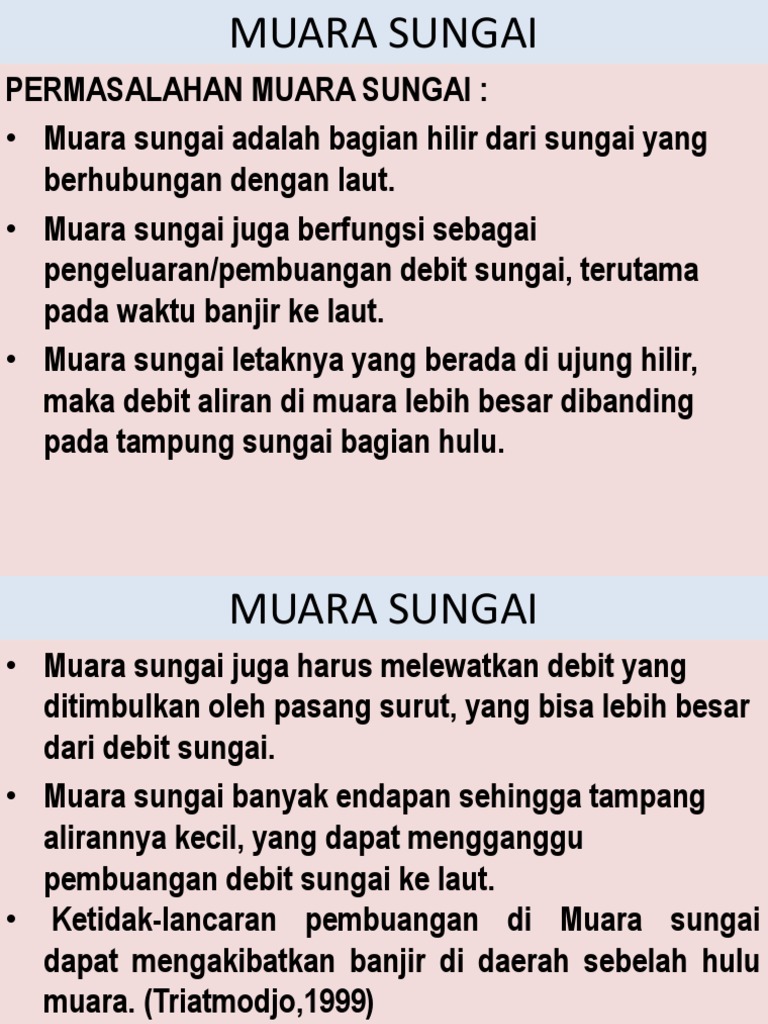 Muara Sungai | PDF | Ilmu Sosial | Perjalanan
