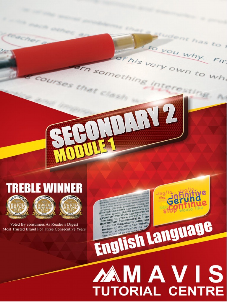 Sec 2 Module 1 | PDF | English Language | Adolescence