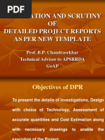 Final DPR Template for Road Projects | PDF | Road | Traffic