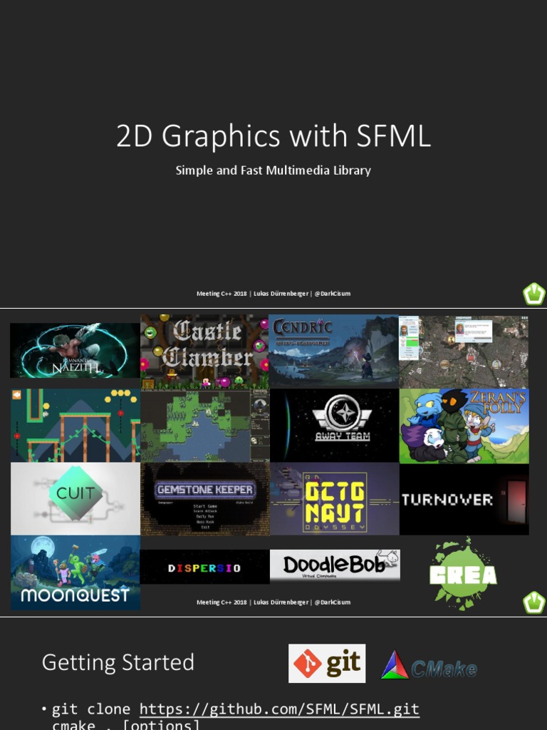 2D Graphics With SFML | PDF | Computing | Software