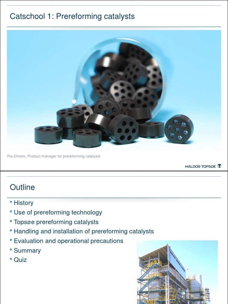 3 Prereforming | PDF | Natural Gas | Chemical Industry