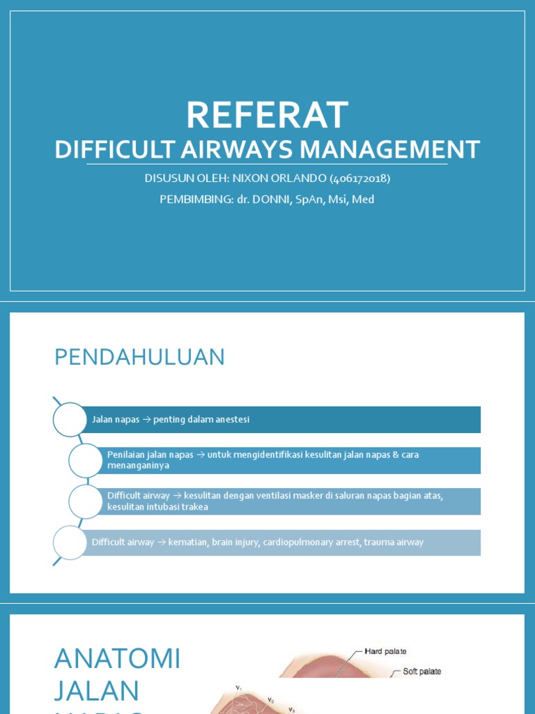 Difficult Airway Management | PDF