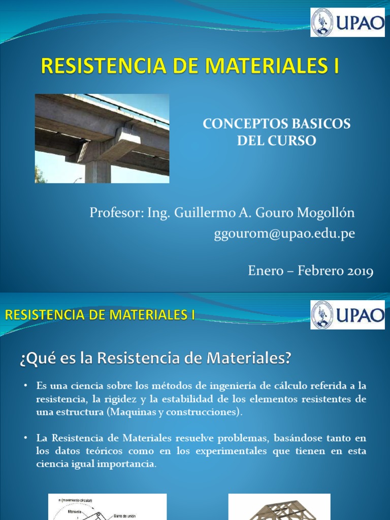 Resistencia de Materiales | PDF | Rigidez | Resistencia de materiales