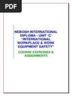 Nebosh Diploma Unit Dni | PDF | Occupational Safety And Health | Risk