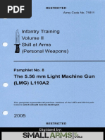 The SA80 A2 (Iron Sight) | PDF | Equipment | Firearms