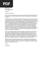 Prefect Application Letter | PDF