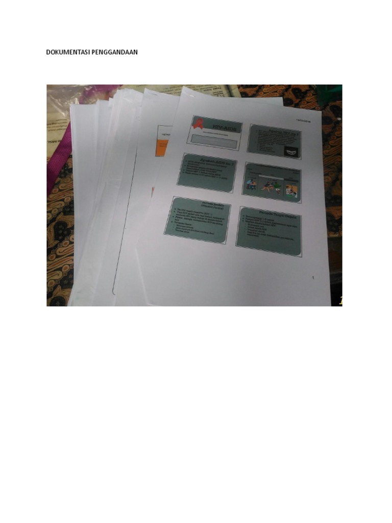 Dokumentasi Penggandaan | PDF