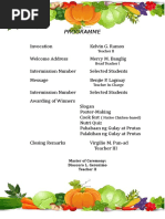 Project Proposal Nutrition Month | PDF | Food And Drink | Nutrition