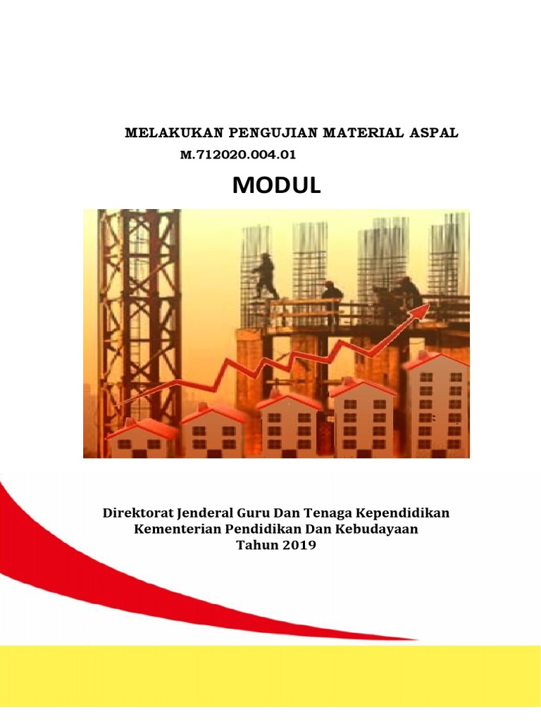 01 MODUL, Melakukan Pengujian Aspal R | PDF