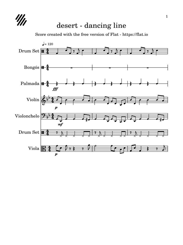Desert - Dancing Line | PDF