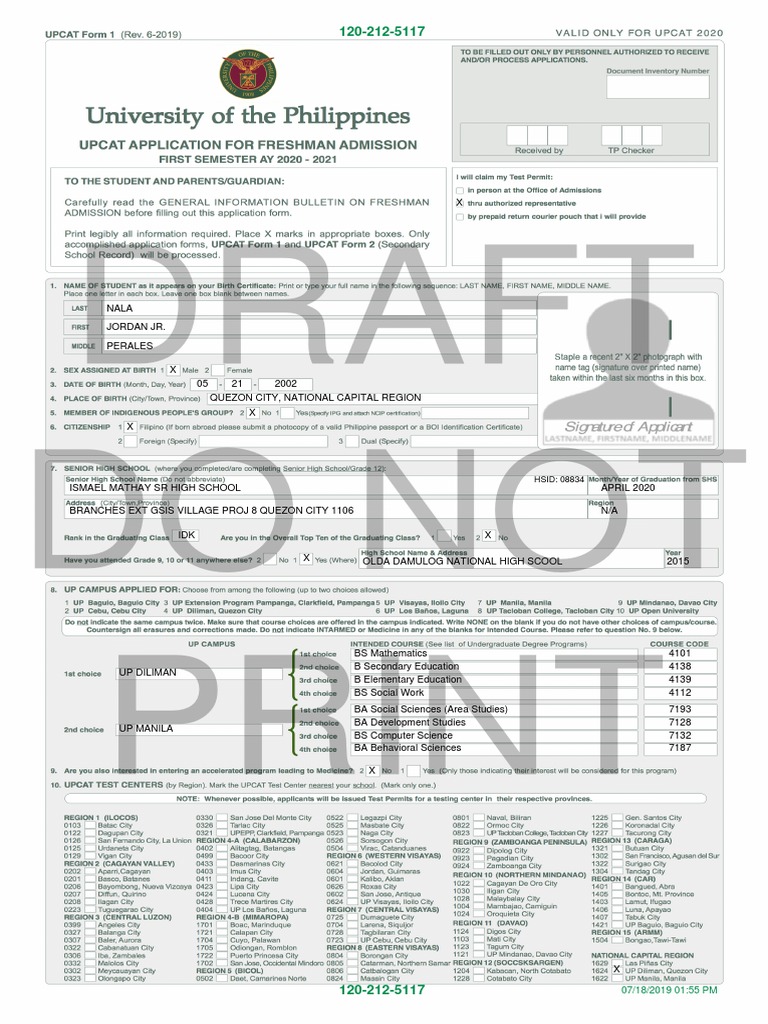 Draft Do Not Print: HSID: 08834 | PDF | Academia | Learning