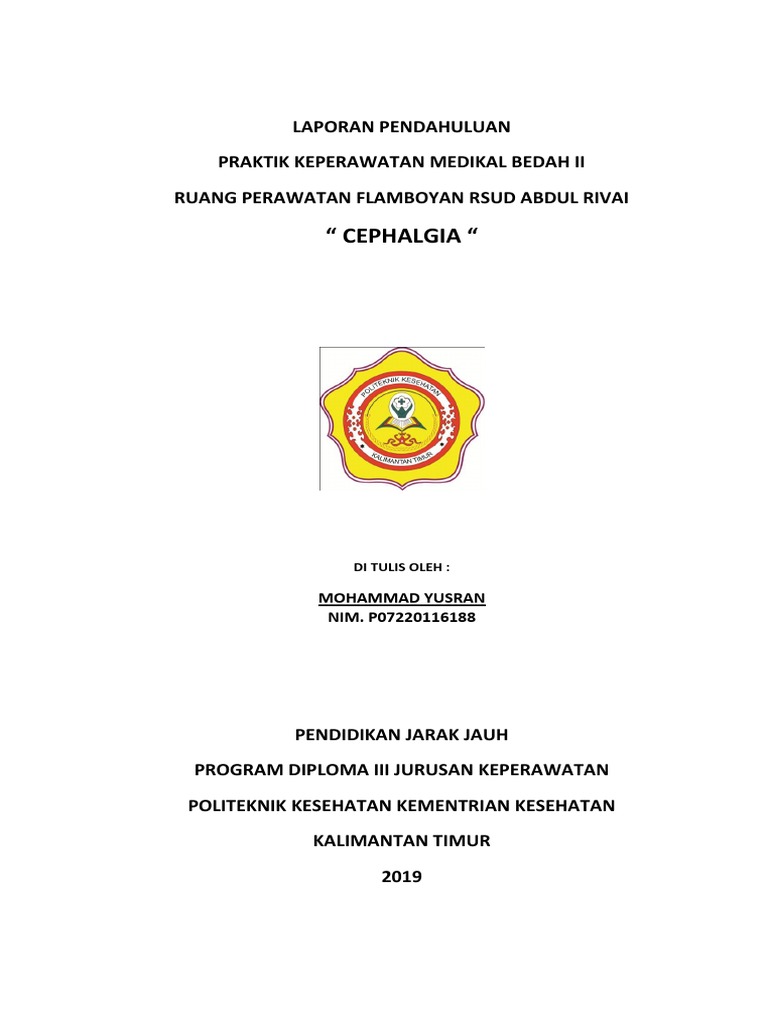 LP Cephalgia (R. Flamboyan) | PDF