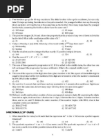 PMMA 2025 Entrance Exam Reviewer | PDF | Grammatical Number | Verb
