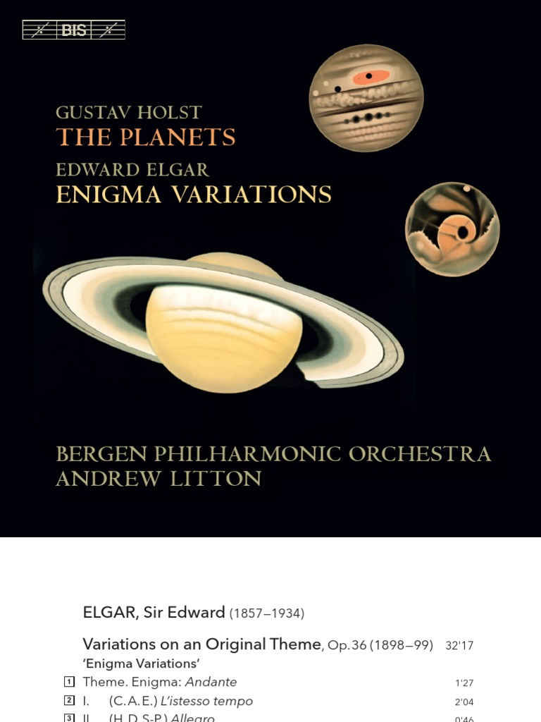 Holst, The Planets | PDF | The Planets | Classical Music