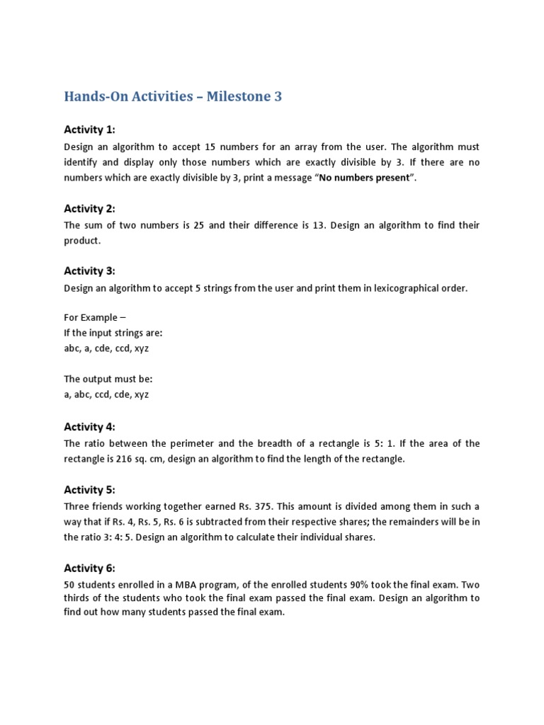 LC - Milestone3 PDF | PDF | Numbers | Array Data Structure