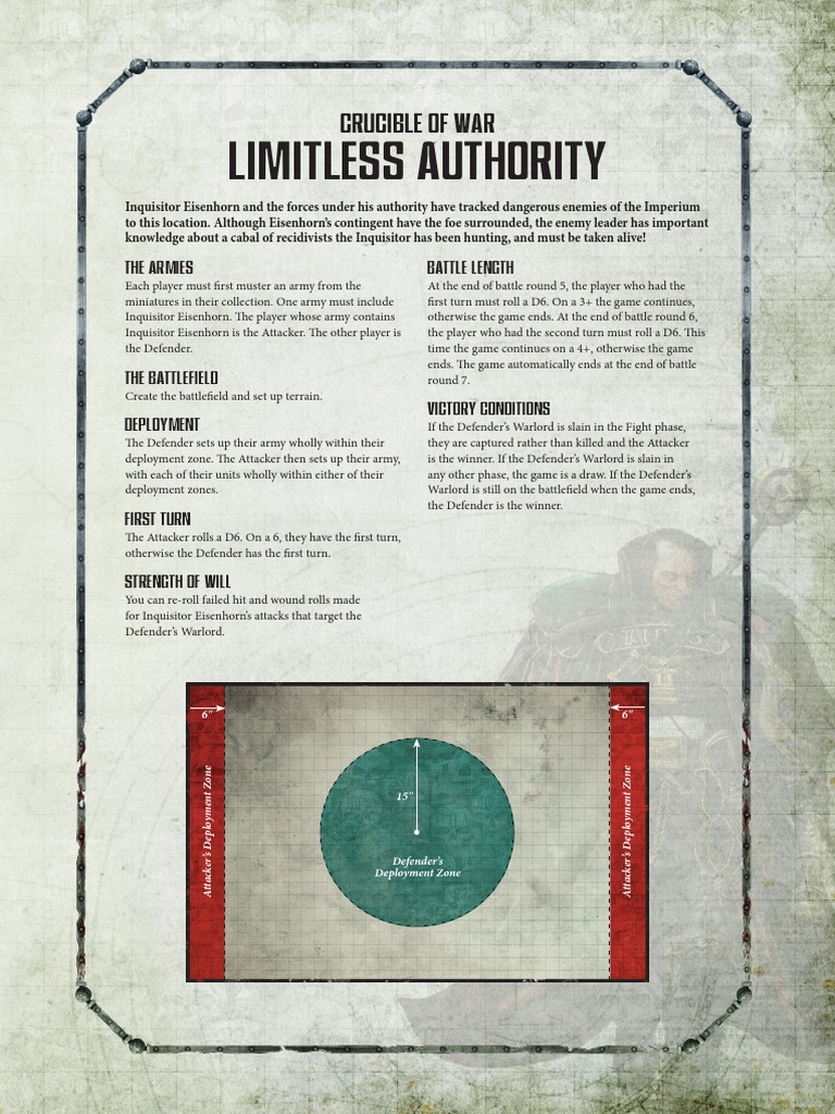 Eisenhorn Narrative Mission 40k | PDF | Military Science | 2nd ...