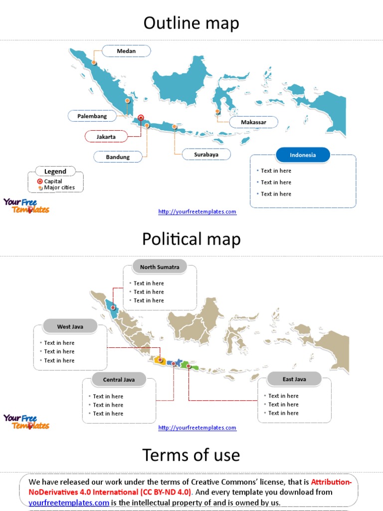 Indonesia Map 16 9 | PDF | Creative Commons | Creative Commons License
