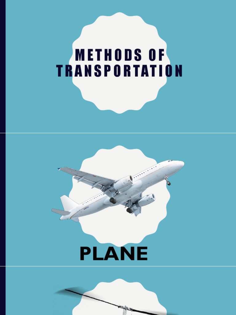 Transportation Methods | PDF