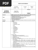 SOP Pemasangan Infus Lengkap Sesuai Standar Akreditasi | PDF