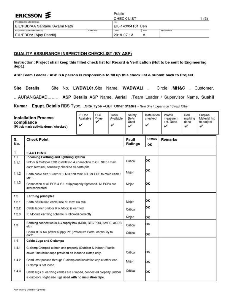 LWDWL01 Checklist | PDF | Electrical Connector | Power Supply
