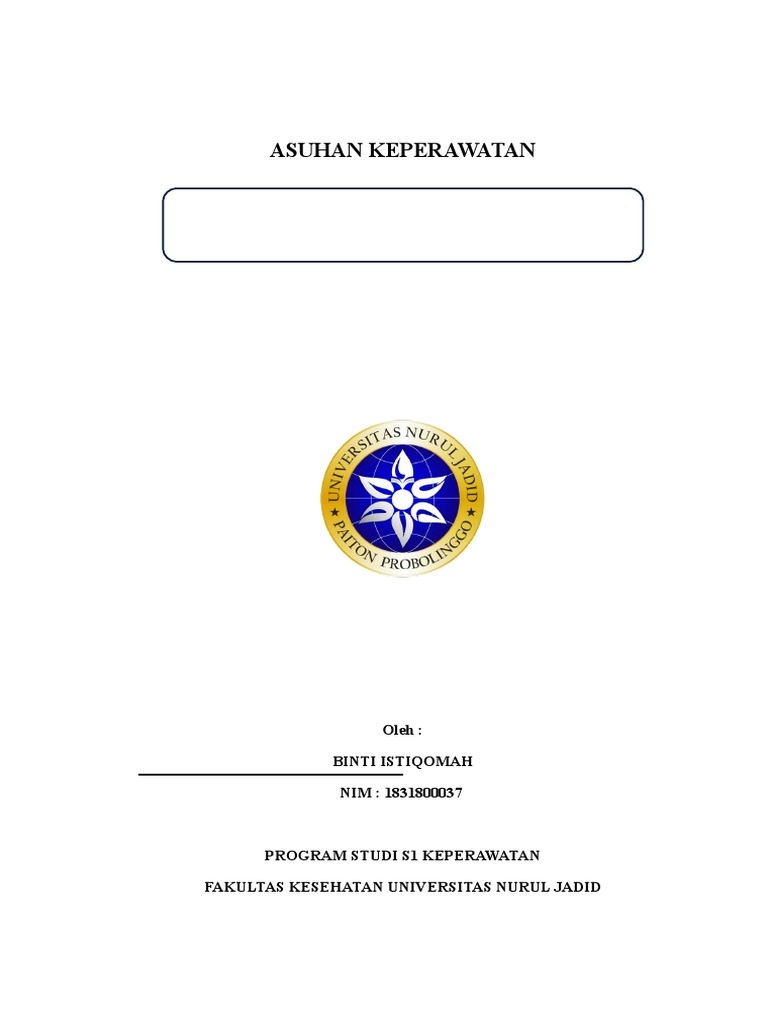 Sampul Asuhan Keperawatan Tulis Tangan | PDF