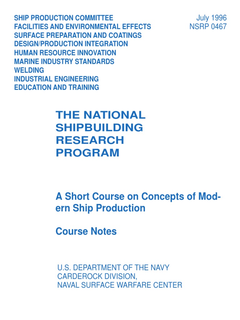 Concepts of Modern Shipbuilding | PDF | Ships | Crane (Machine)