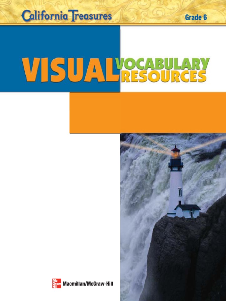 California Treasures. Grade 6. Visual Vocabulary Resources PDF | PDF ...