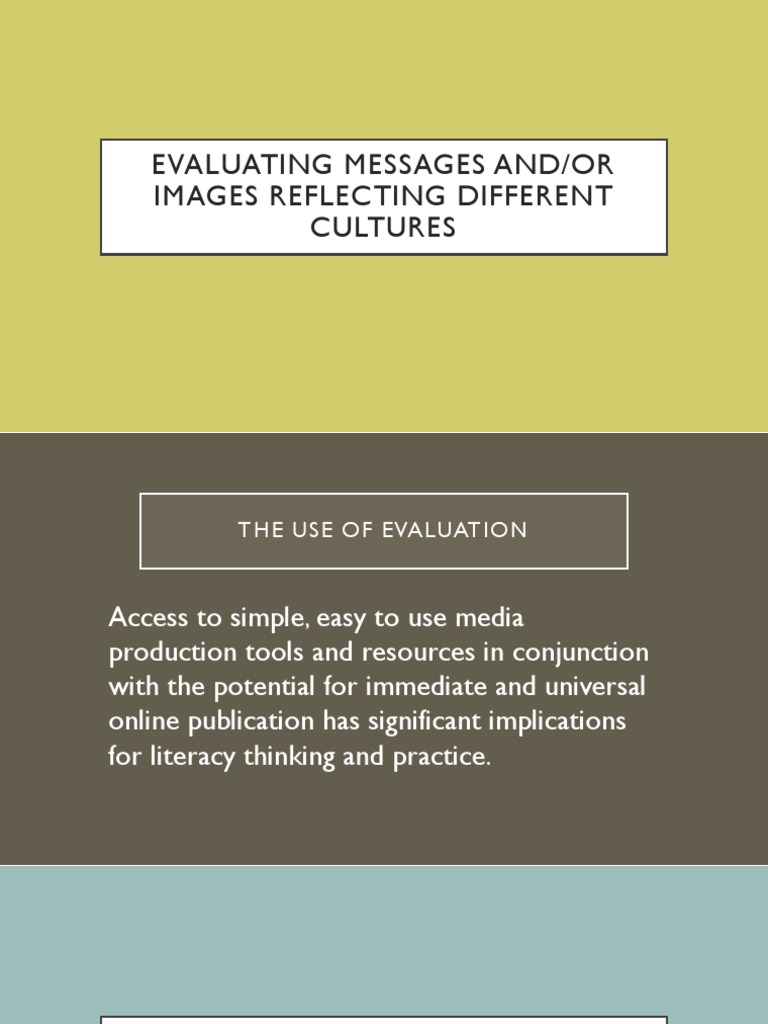 Evaluating Multimodal Texts | PDF | Cognitive Science | Human Communication