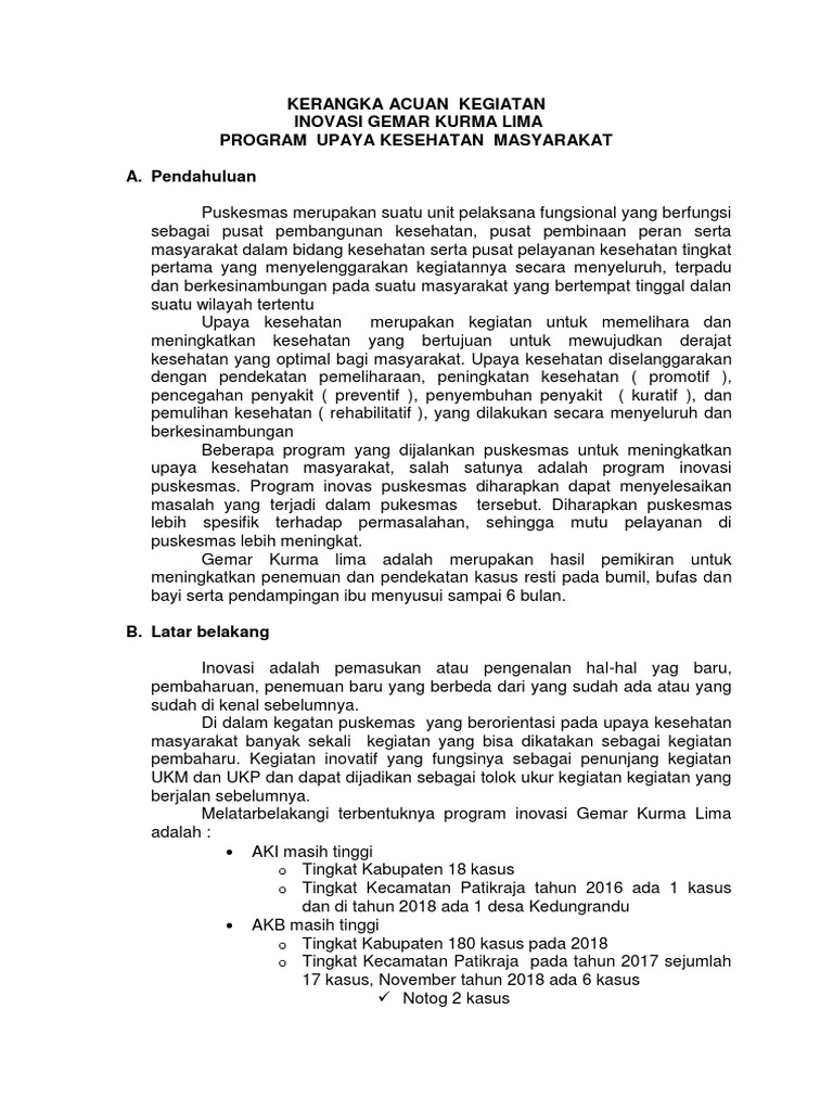 Kak Inovasi GKL | PDF