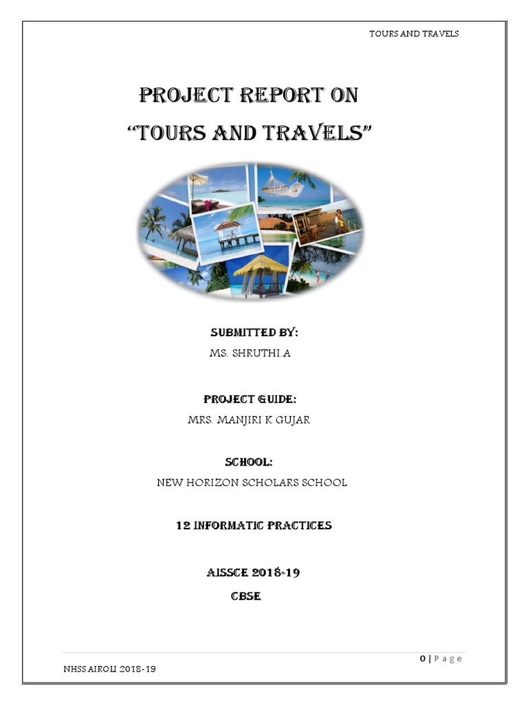 Tours and Travells Project 12 | PDF | My Sql | Graphical User Interfaces