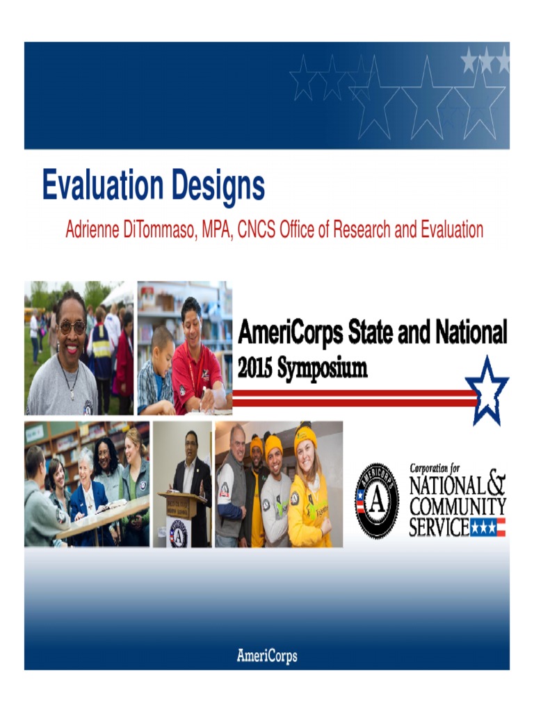 Types of Evaluation Designs Explained | PDF | Evaluation | Quantitative ...