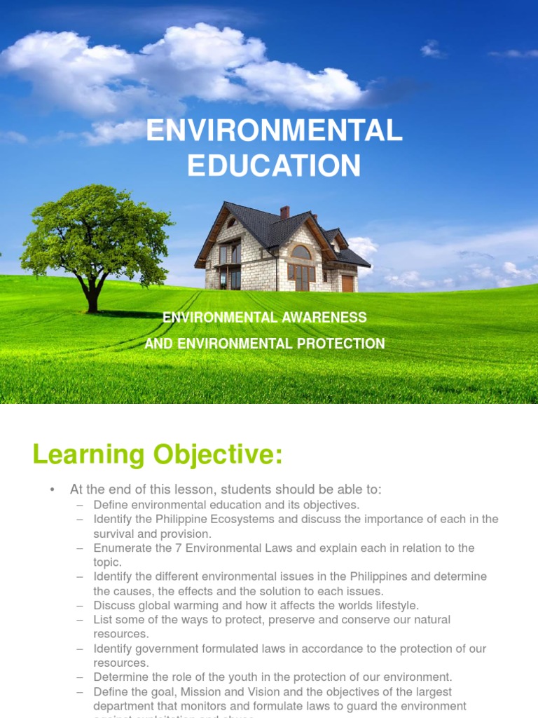 Environmental Presentration | PDF | Greenhouse Effect | Global Warming