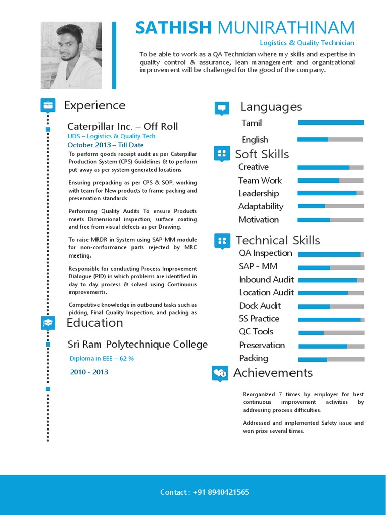 Sathish Qa Resume | PDF | Business