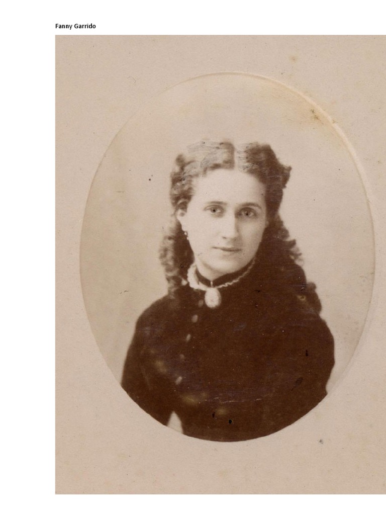 Fanny Garrido: Escritora Pionera de Coruña | PDF | Historia