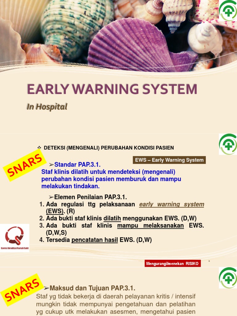 Sistem Peringatan Dini di RS | PDF