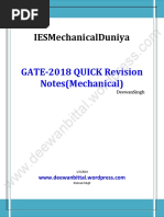 GATE Mechanical Engineering Revised Syllabus 2026 | PDF | Fluid Dynamics | Stress (Mechanics)