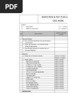 Comments On The FIC Inspection & Testing Plan | PDF | Asphalt | Concrete