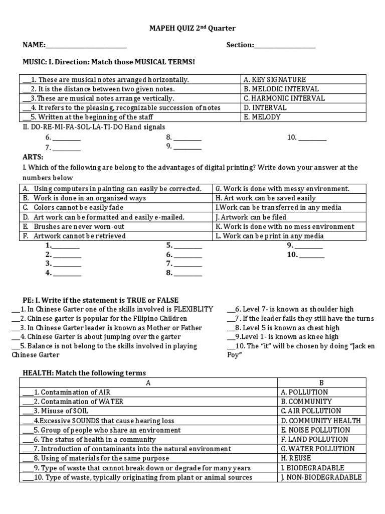 Quiz | Download Free PDF | Water Pollution | Pollution