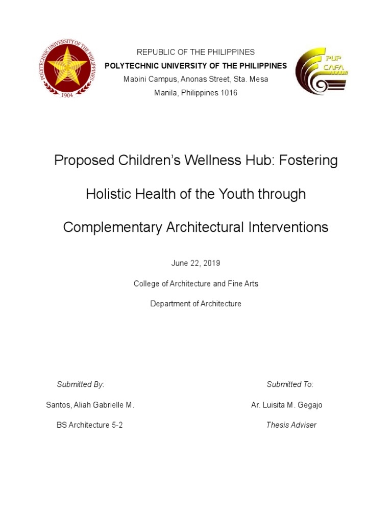 Proposal Wellness Hub | PDF | Behavioural Sciences | Neuroscience