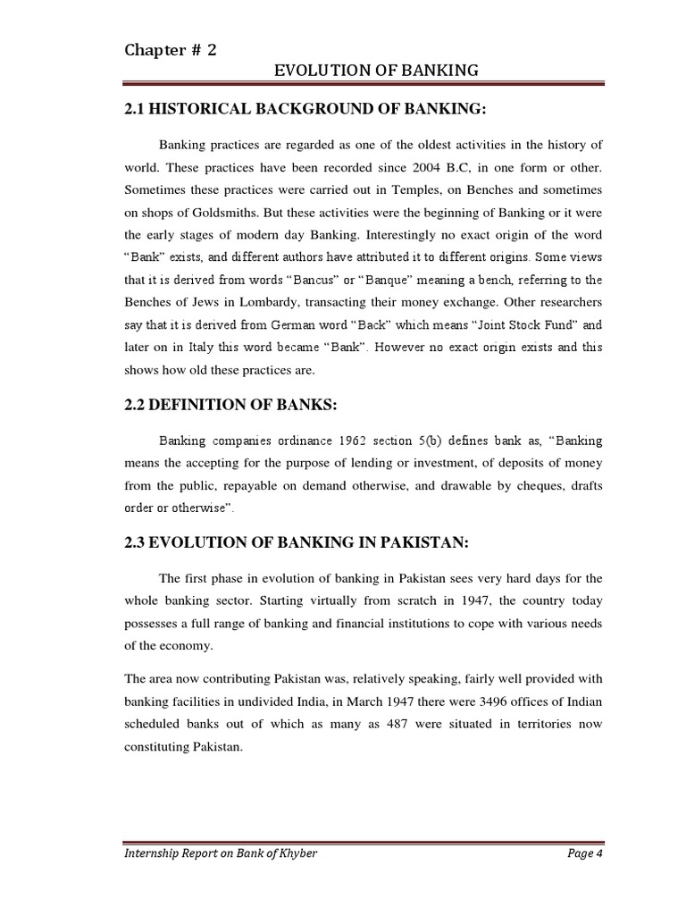 Chapter # 2 Evolution of Banking | PDF