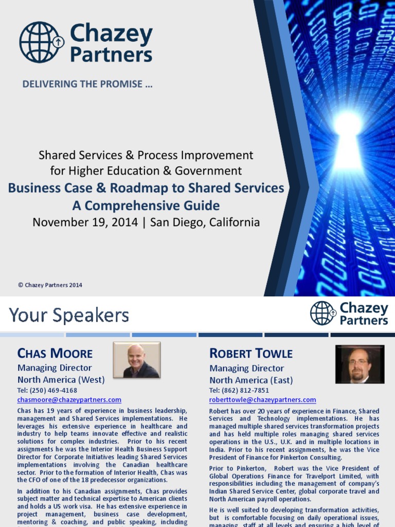Business Case & Roadmap To Shared Services A Comprehensive Guide | PDF ...