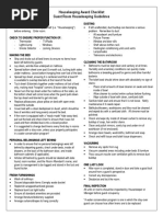Housekeeping Supervisor Checklist | PDF