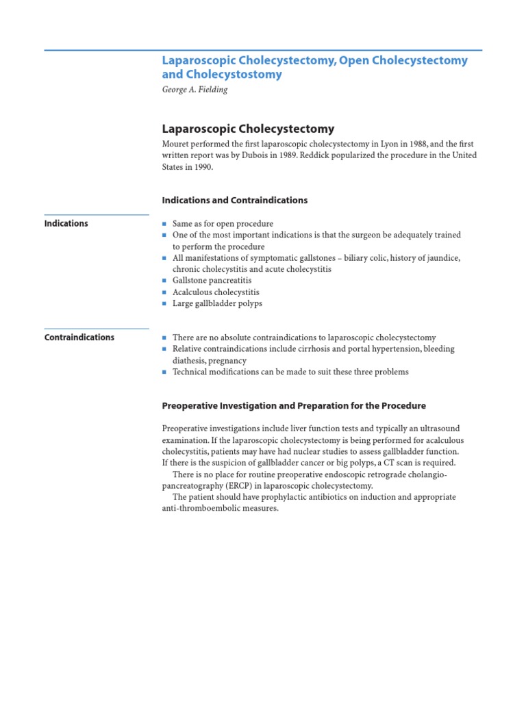 Laparoscopic Cholecystectomy, Open Cholecystectomy and Cholecystostomy ...