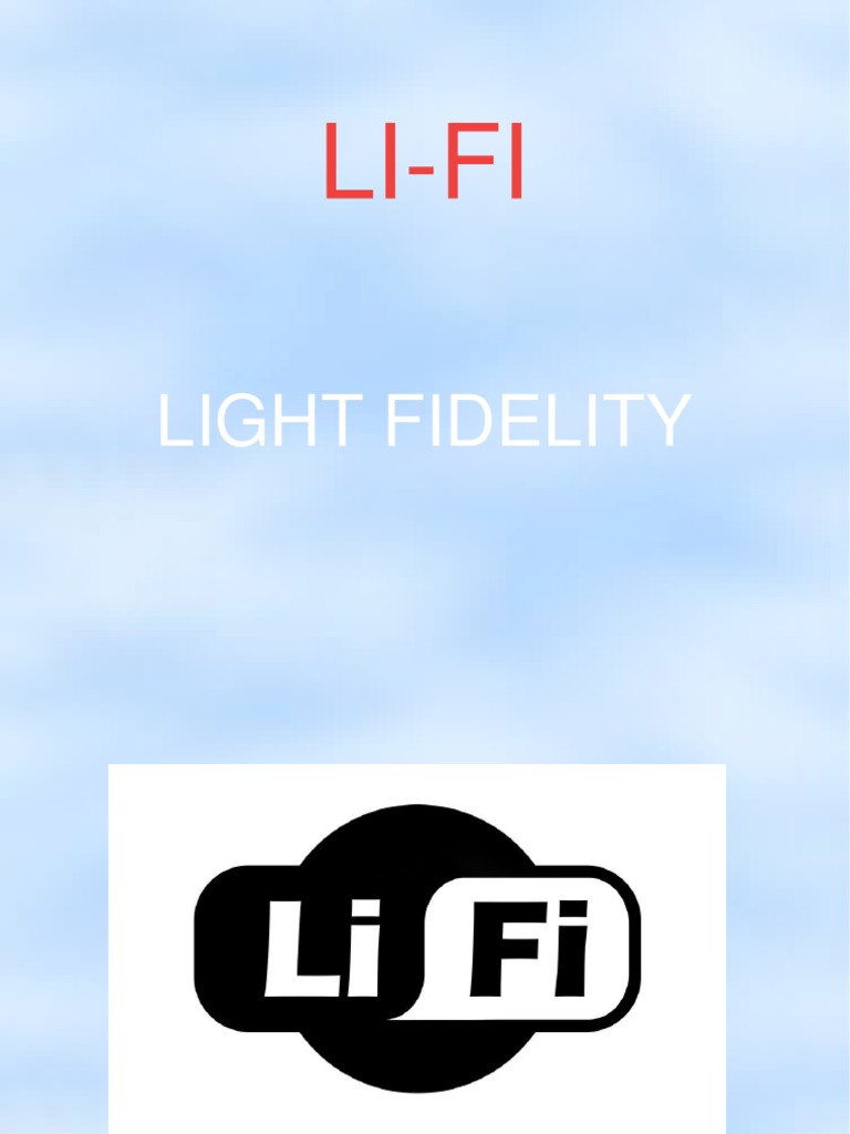Lifi | PDF | Light Emitting Diode | Wi Fi